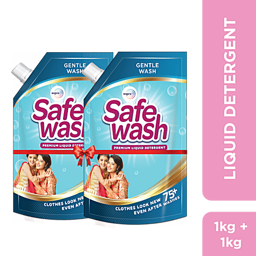 Buy Safewash Liquid Detergent - Gentle Wash Online at Best Price of Rs ...