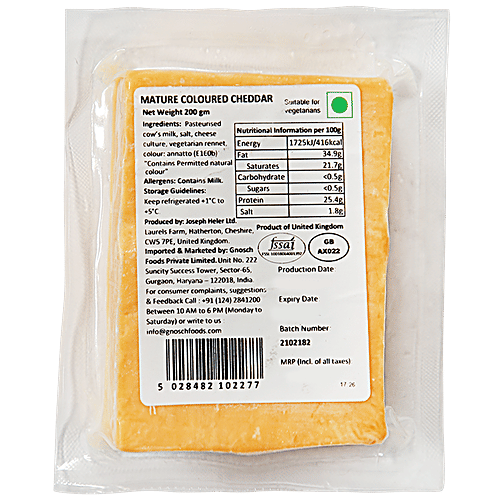 Buy Joseph Heler Matured Red Cheddar Cheese Online at Best Price of Rs ...