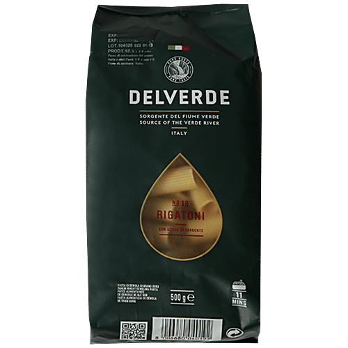 Buy Delverde Rigatoni - Durum Wheat Semolina Pasta Online at Best Price ...