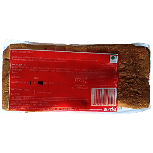 Buy Moreish Sliced Bread - Classic, Half Long Loaf Online at Best Price ...