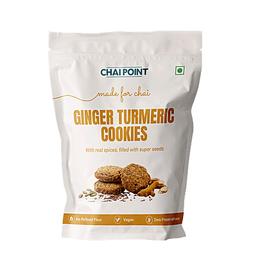 Buy Chai Point Cookie - Ginger Turmeric Online at Best Price of Rs 325 ...
