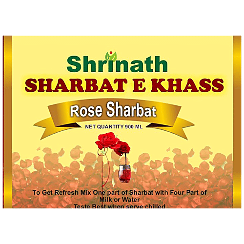 Buy SHRINATH AYURVED Rose Sharbat Online at Best Price of Rs 195 ...
