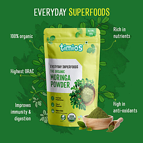 Buy Timios Super Foods - Moringa Online at Best Price of Rs 107.25 ...