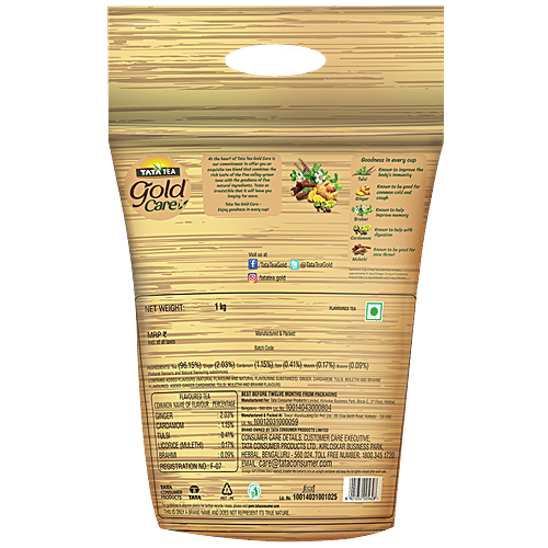 Buy Tata Tea Gold Care Tea Blend - With Rich Taste & Natural ...