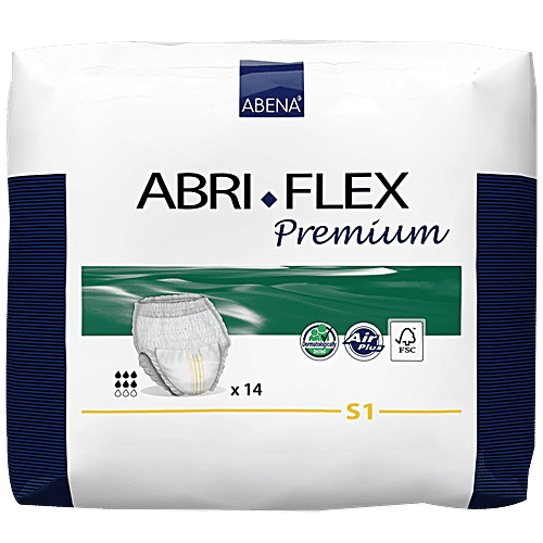 Buy Abena Flex Premium Diapers - S1, Super Absorbent, Minimum Odour ...