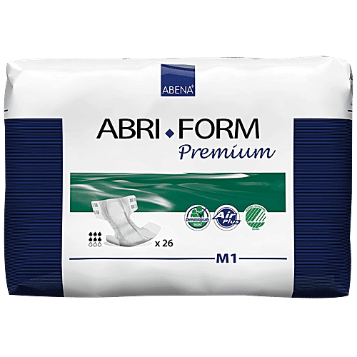 Buy Abena Abri-Form Adult Diapers - Size M1 Premium, Absorbent & Odour ...