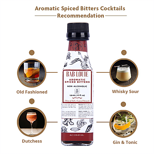 Buy Bab Louie & Co. Aromatic Spiced Bitters - Non-alcoholic Online at ...