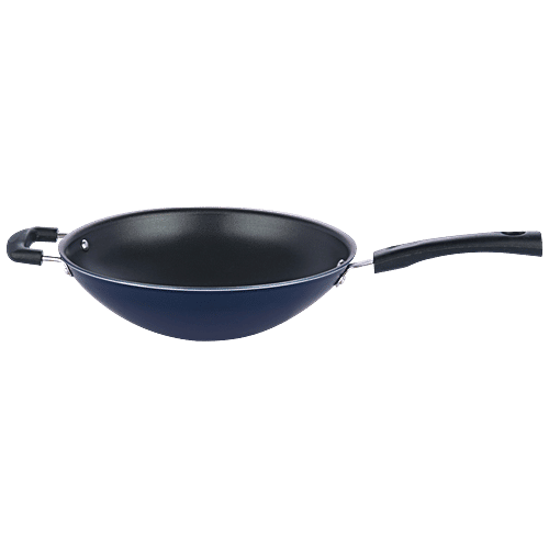 Buy Vinod Zest Wok - Non Stick, 28 cm Online at Best Price of Rs 1249 ...