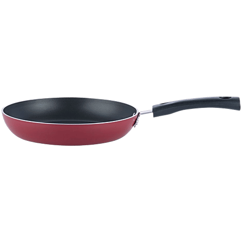Buy Vinod Zest Non-Stick Aluminium Fry Pan - Induction Base, 24 cm, 3 ...