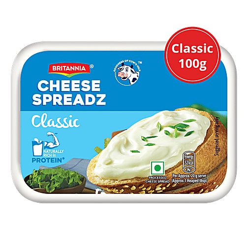 Buy Britannia Cheese Spread - Classic Online at Best Price of Rs 80 ...