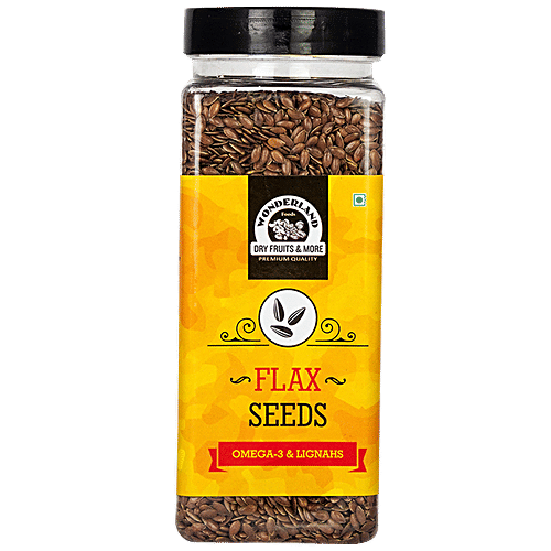 Buy Wonderland Foods Flax Seeds - Rich In Omega-3, Lignahs Online at ...