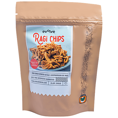 Buy Evolve Ragi Chips Online at Best Price of Rs 55 - bigbasket
