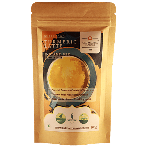 Buy Old Madras Market Turmeric Latte - Instant Immunity Boost Online at ...