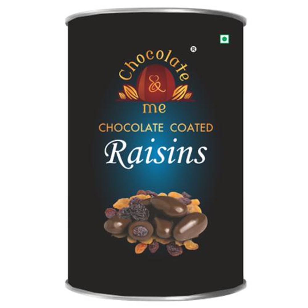 Buy Chocolate and Me Chocolate Coated Raisins - Rich Creamy Flavour ...