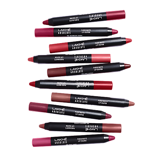 Buy Lakme Matte Lip Crayon - Absolute Plush Online at Best Price of Rs ...