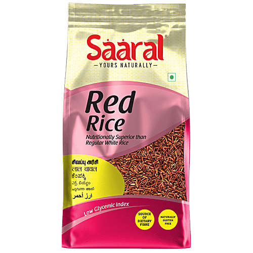 Buy SAARAL Native Rice & Millets - Red Rice, Rich In Fibre, Helps In ...