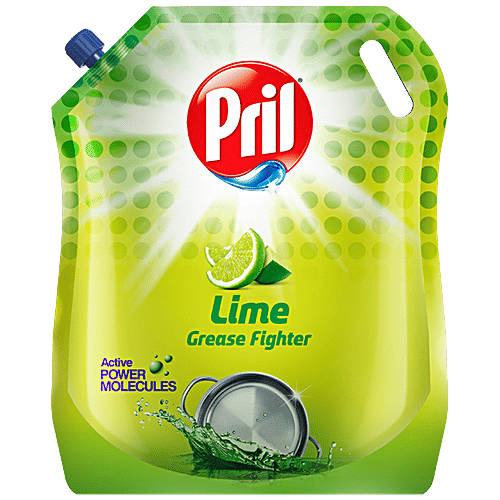 Buy Pril Dishwash Liquid Gel - Lime Online at Best Price of Rs 240 ...