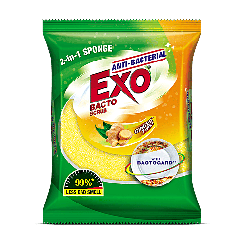 Buy Exo Antibacterial 2-In-1 Scrubber Online at Best Price of Rs 35 ...