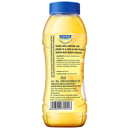 Buy Govind Sterilized Homogenized Flavor Double Toned Milk - Funzz ...