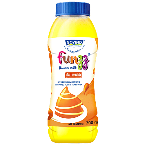 Buy Govind Sterilized Homogenized Flavor Double Toned Milk - Funzz ...
