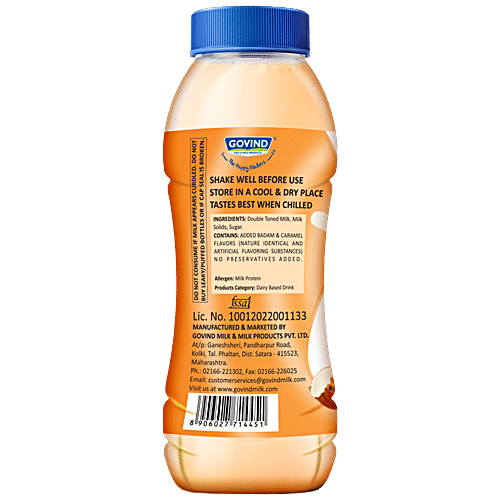 Buy Govind Sterilized Homogenized Flavor Double Toned Milk - Funzz ...