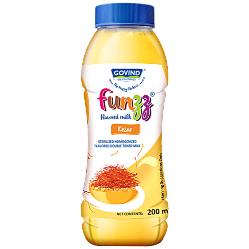 Buy Govind Sterilized Homogenized Flavor Double Toned Milk - Funzz ...
