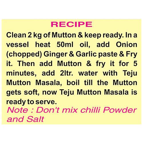 Buy Teju Mutton Masala Powder Online at Best Price of Rs 75 - bigbasket