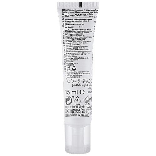 Buy Avon Clearskin Spot On Instant Gel - For Clearing Blemishes, With ...