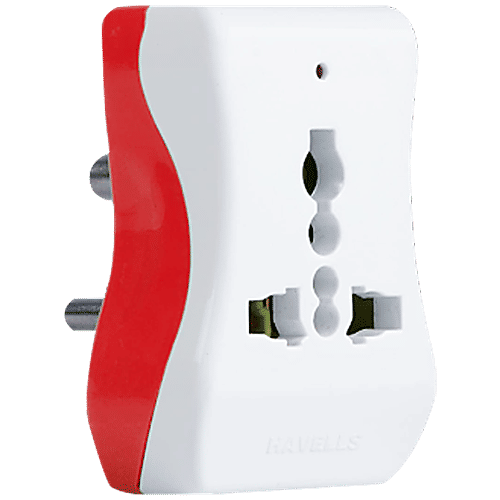 Buy Havells Universal Multi plug Adaptor 10A - Long-Lasting & Easy To ...