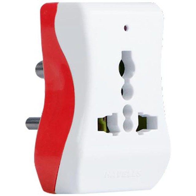 Buy Havells Universal Multi plug Adaptor 10A - Long-Lasting & Easy To ...