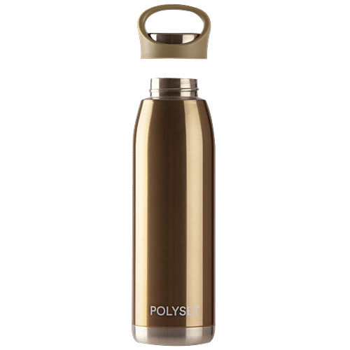 Buy Polyset Rocky Stainless Steel Double Walled Vacuum Insulated Bottle ...