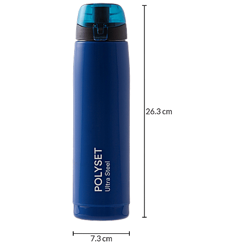 Buy Polyset Scott Stainless Steel Double Walled PU Insulated Bottle ...