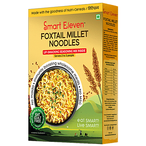 Buy Smart Eleven Noodles - Foxtail Millet Online at Best Price of Rs 96 ...