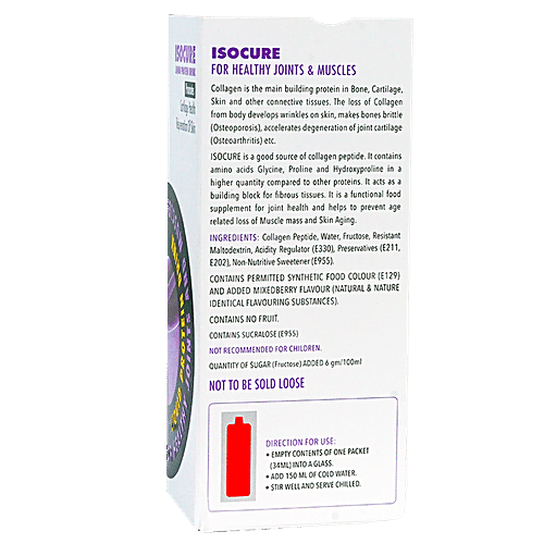 Buy ESSEN Isocure - Promotes Cartilage Health, Rejuvenation Of Skin ...