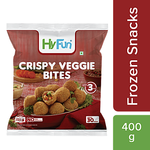 Buy HyFun Crispy Veggie Bites - Frozen , Ready To Fry Online at Best ...