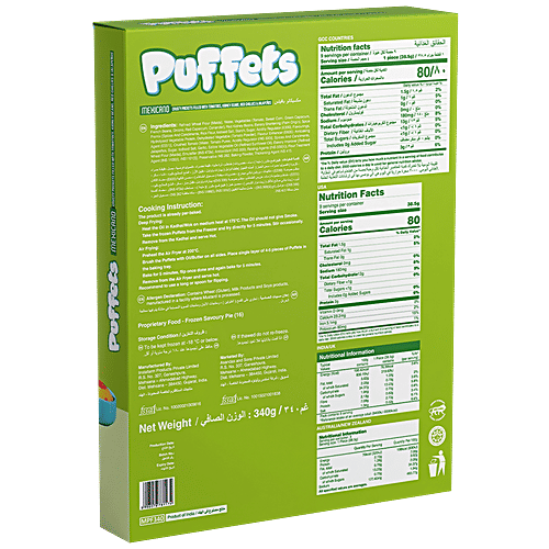 Buy HyFun Mexicano Puffets - Frozen Pockets, Ready To Fry Online at ...