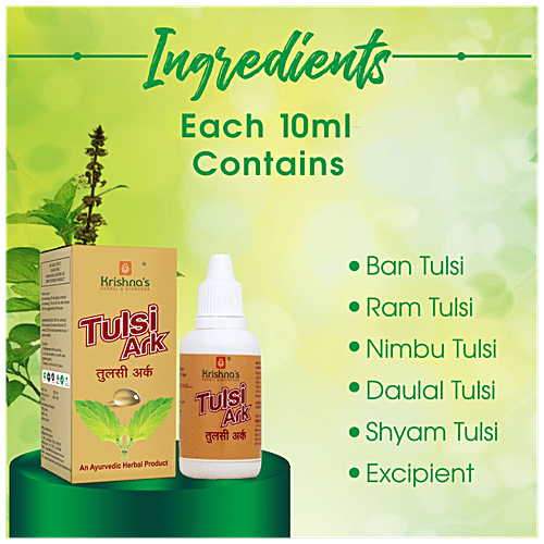Buy Krishnas Tulsi Drop - Treats Cough & Cold Online at Best Price ...