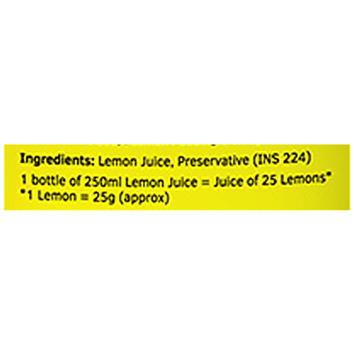 Buy Keya Lemon Juice With Natural Lemons Online at Best Price of Rs 80 ...