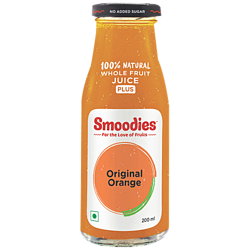 Buy Smoodies Original Orange Juice - 100% Natural & Healthy, Sugar-Free ...