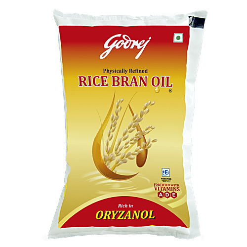 Buy Godrej Rice Bran Oil - Refined, Fortified With Vitamins A, D & E Online at Best Price of Rs ...