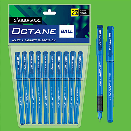 Buy Classmate Octane Ball Pen - Blue Online at Best Price of Rs 95 ...