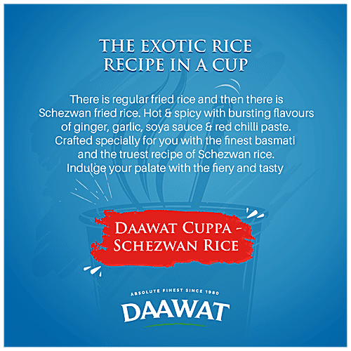Buy Daawat Cuppa Rice Schezwan Rice - Ready In 10 Minutes Online at ...