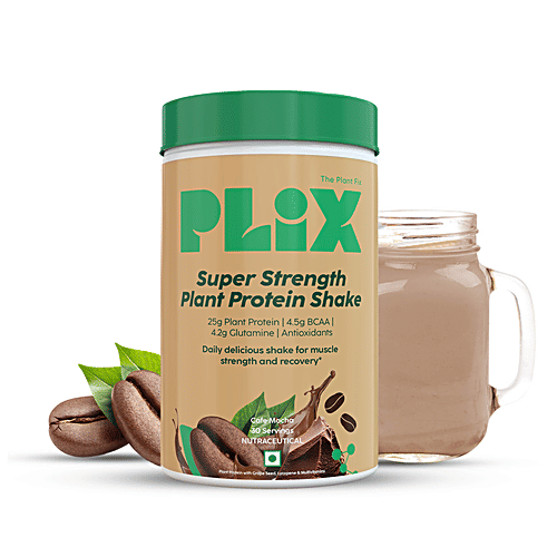 Buy PLIX Sport Strength Plant Protein Powder - Boosts Immunity Levels ...