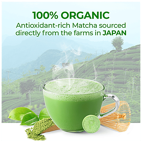 Buy PLIX Life Japanese Matcha Effervescent Tablet - For UV Damaged Skin ...