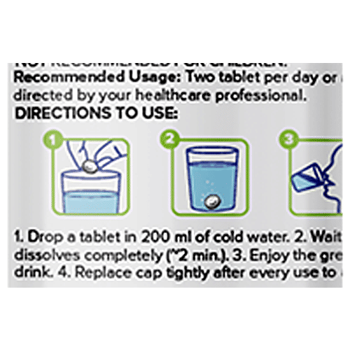 Buy PLIX Life Japanese Matcha Effervescent Tablet - For UV Damaged Skin ...