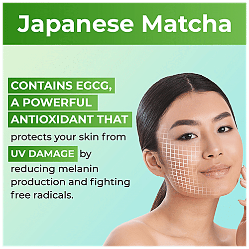 Buy PLIX Life Japanese Matcha Effervescent Tablet - For UV Damaged Skin ...