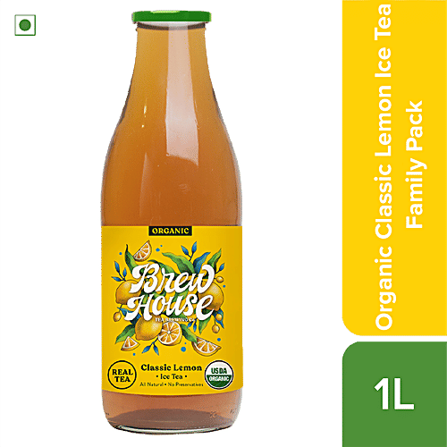 Buy Brewhouse Tea Brewing Co. Organic Ice Tea - Classic Lemon, All ...
