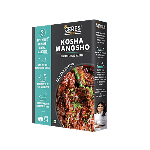 Buy Ceres Foods Kosha Mutton Instant Liquid Masala - Mutton Cooking ...