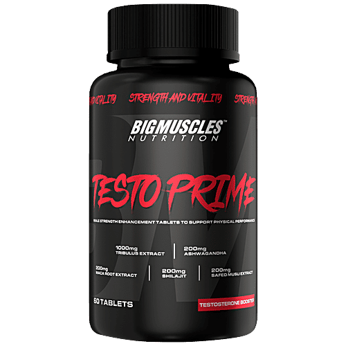 Buy Bigmuscles Nutrition Testosterone Booster Supplement Tablets ...