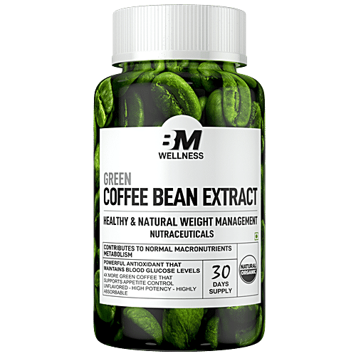 Buy Bigmuscles Nutrition Green Coffee Bean Extract 1000 mg Tablets ...